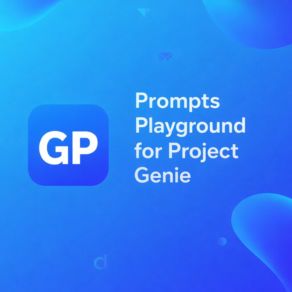 Genie Prompts – Prompt playground for Project Genie
